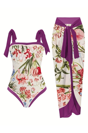 Shop Women's Swimsuits and Matching Sarongs for Stylish Beach Looks