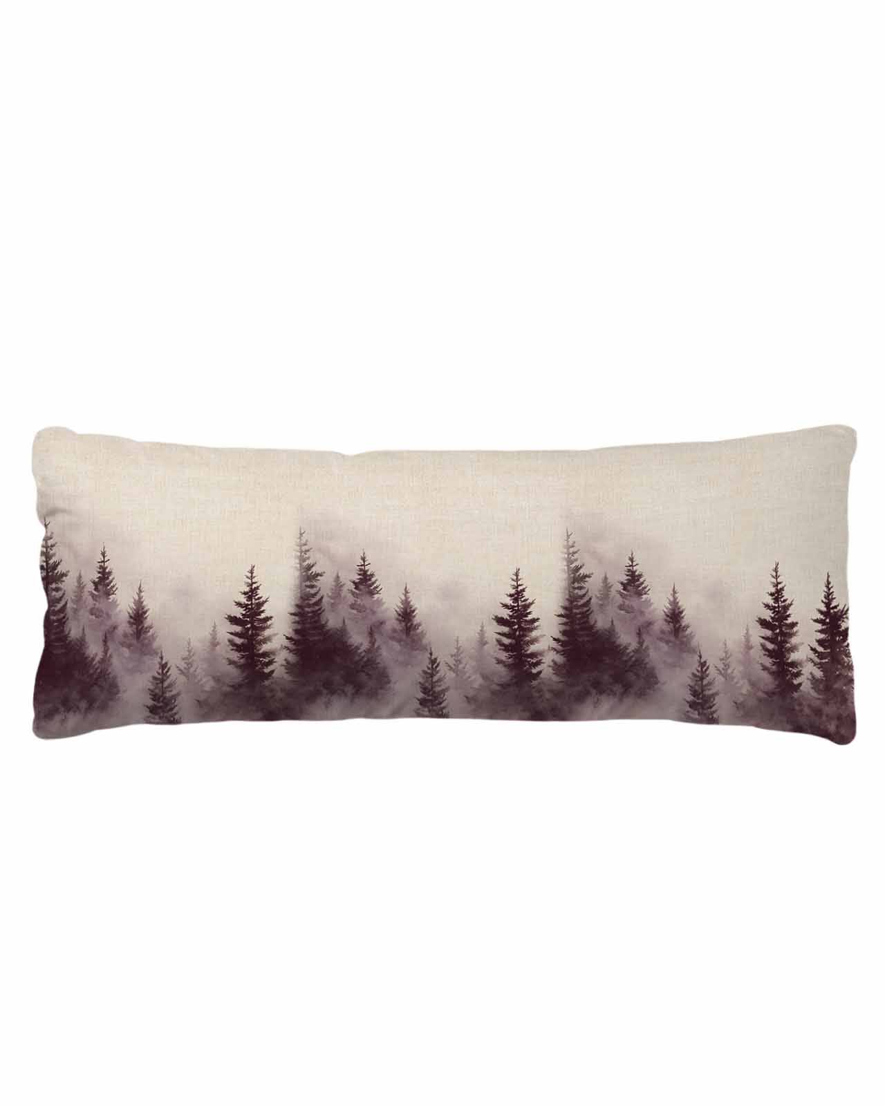 Vintage Forest Body Pillow Cover 20 x 54 Inch Decorative Pillow Cover ...
