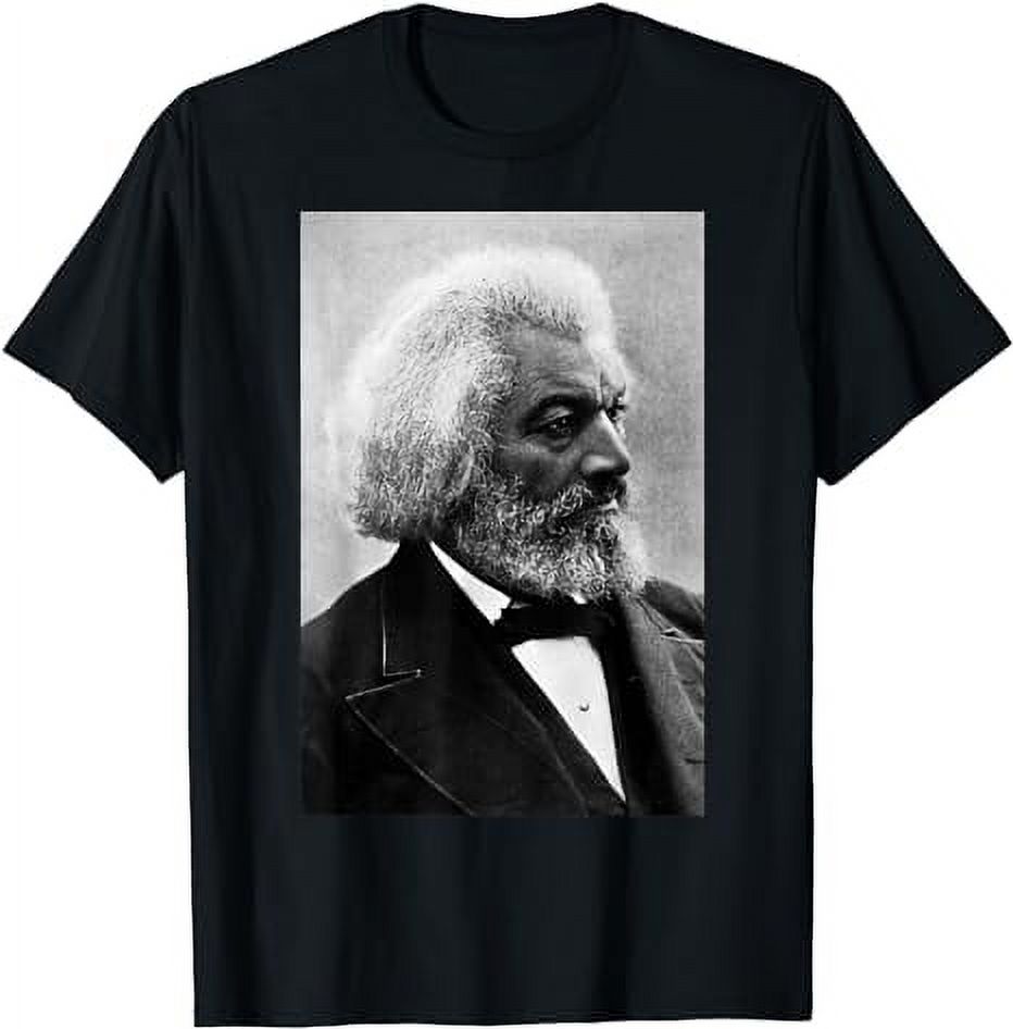 Vintage Frederick Douglass TShirt Art-Black History Month T-Shirt ...