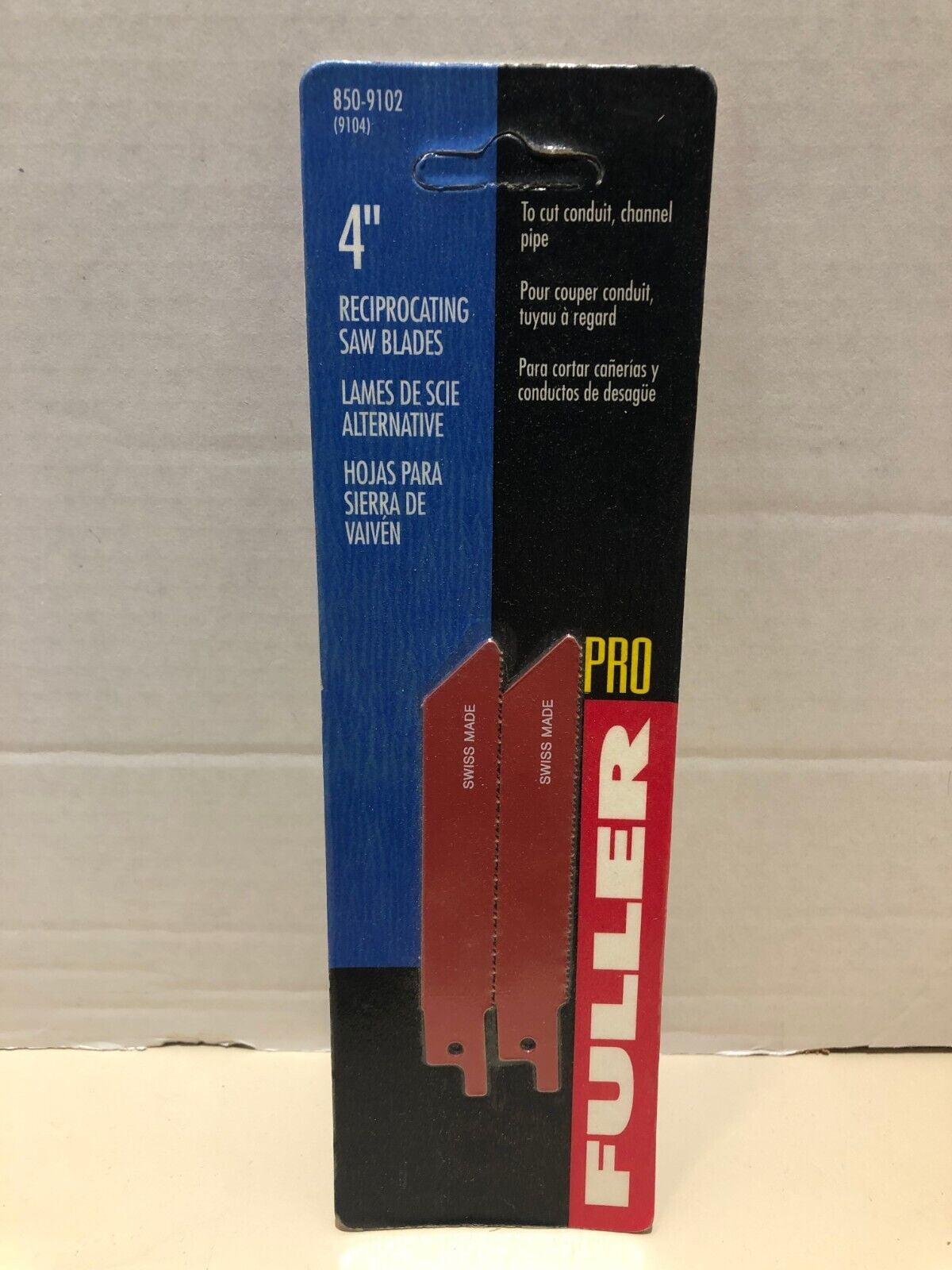 Vintage Fuller 4" Reciprocating Saw Blades Metal Cutting NOS 850-9102 ...