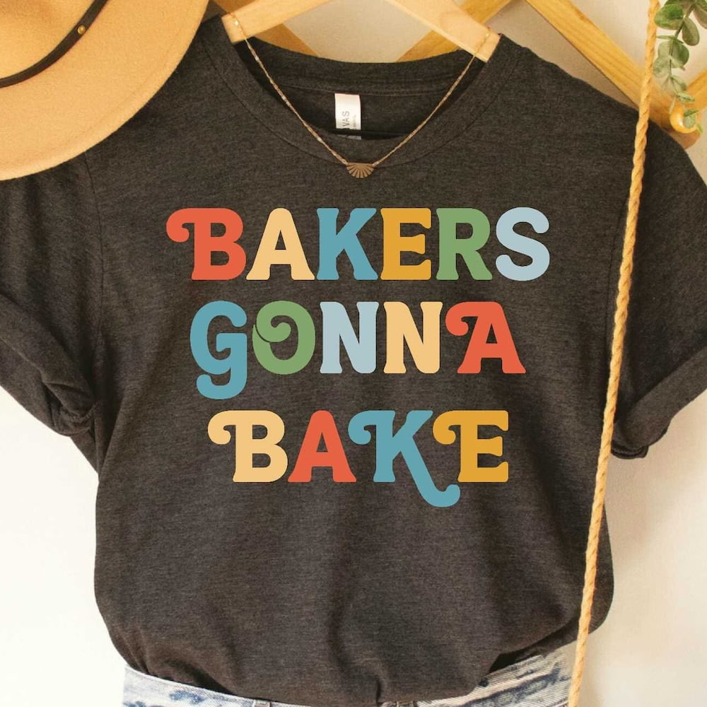 Vintage Funny Baker Bakers Gonna Bake Gift For Chef Bakery Baking Lover ...