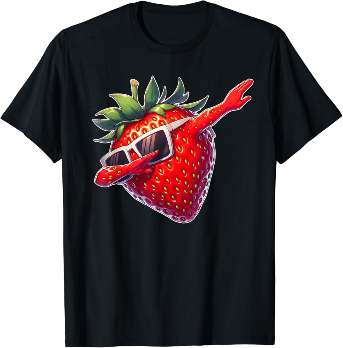 Vintage Funny Cool Dabbing Strawberry Festival 2024 Toddlers T-Shirt ...