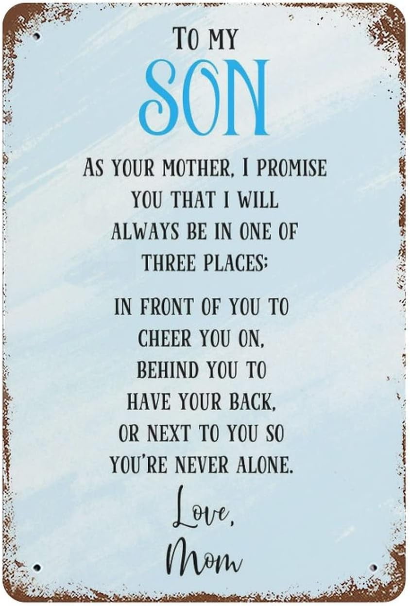 Vintage Funny - to My Son Printable Poem, Mother to Son Gift - Retro ... Vintage Funny - to My Son Printable Poem, Mother to Son Gift - Retro ...