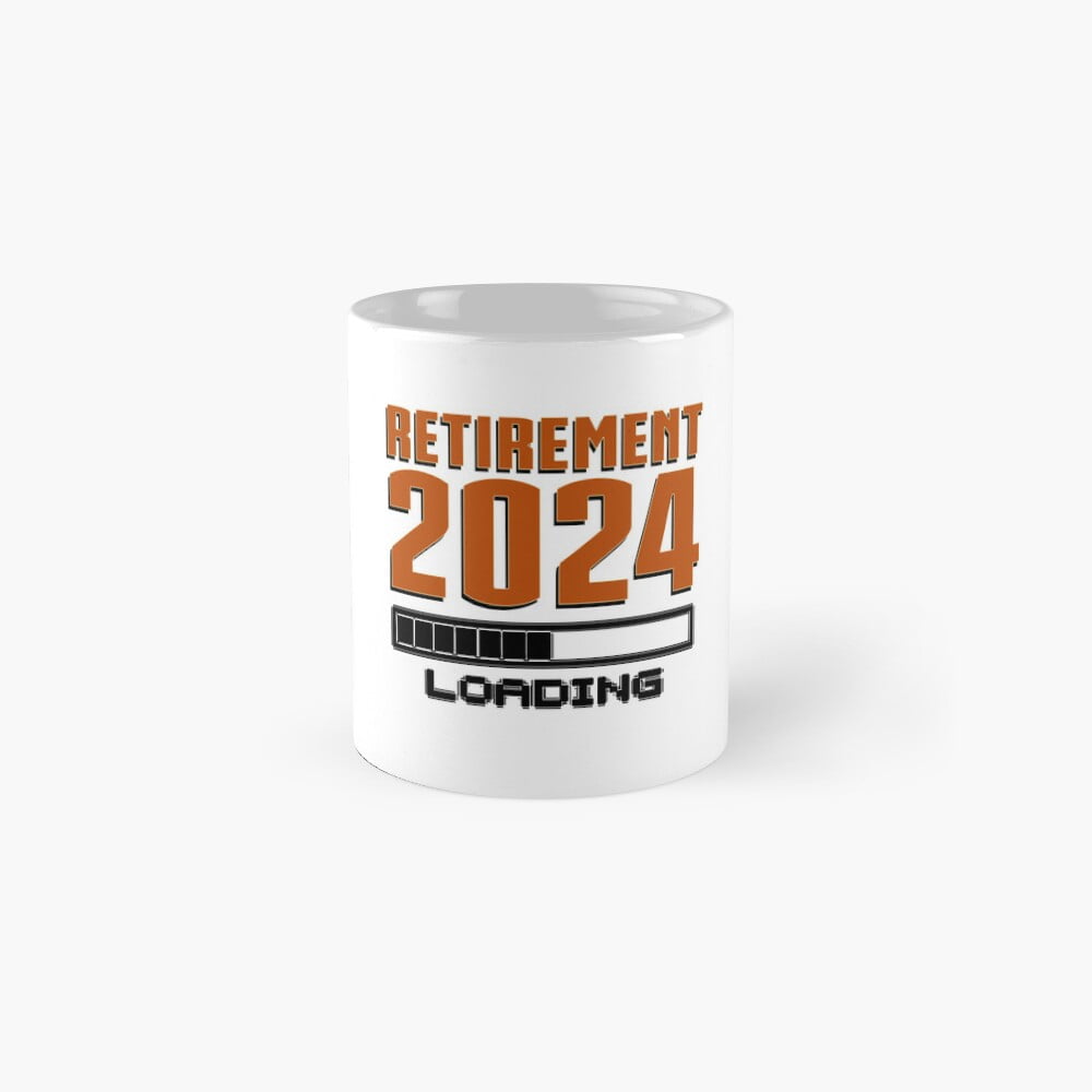 Vintage Funny Retirement 2024 loading Retired Countdown in Progress ...