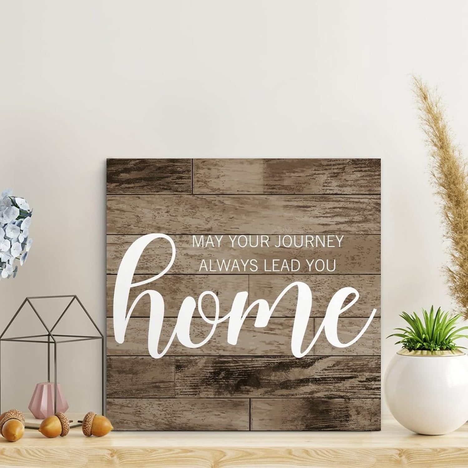 Vintage Funny Wooden Pallet Sign May Your Journey Always Lead You Home ...