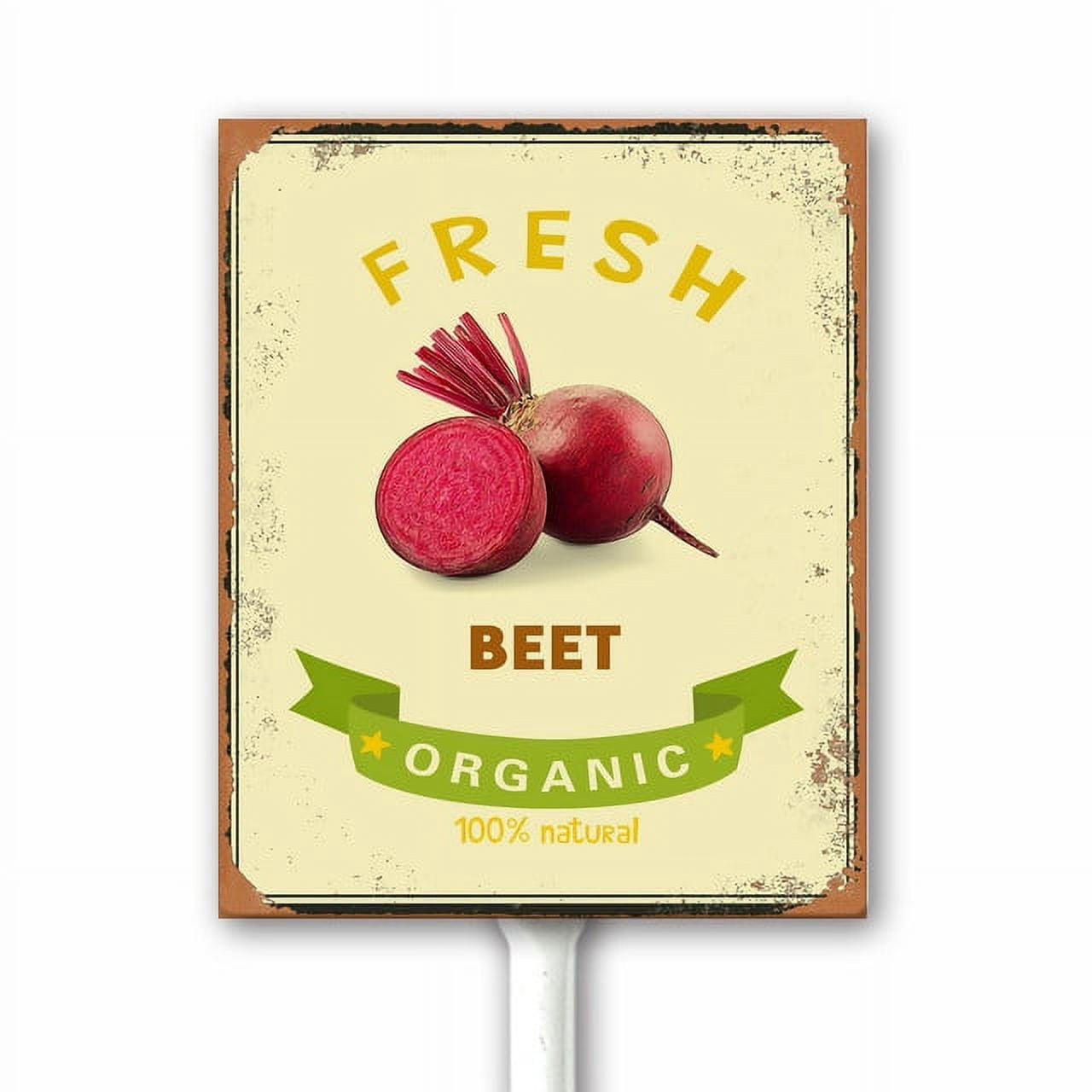 Vintage Garden Signs for Vegetable Beet Metal Plant Markers for ...