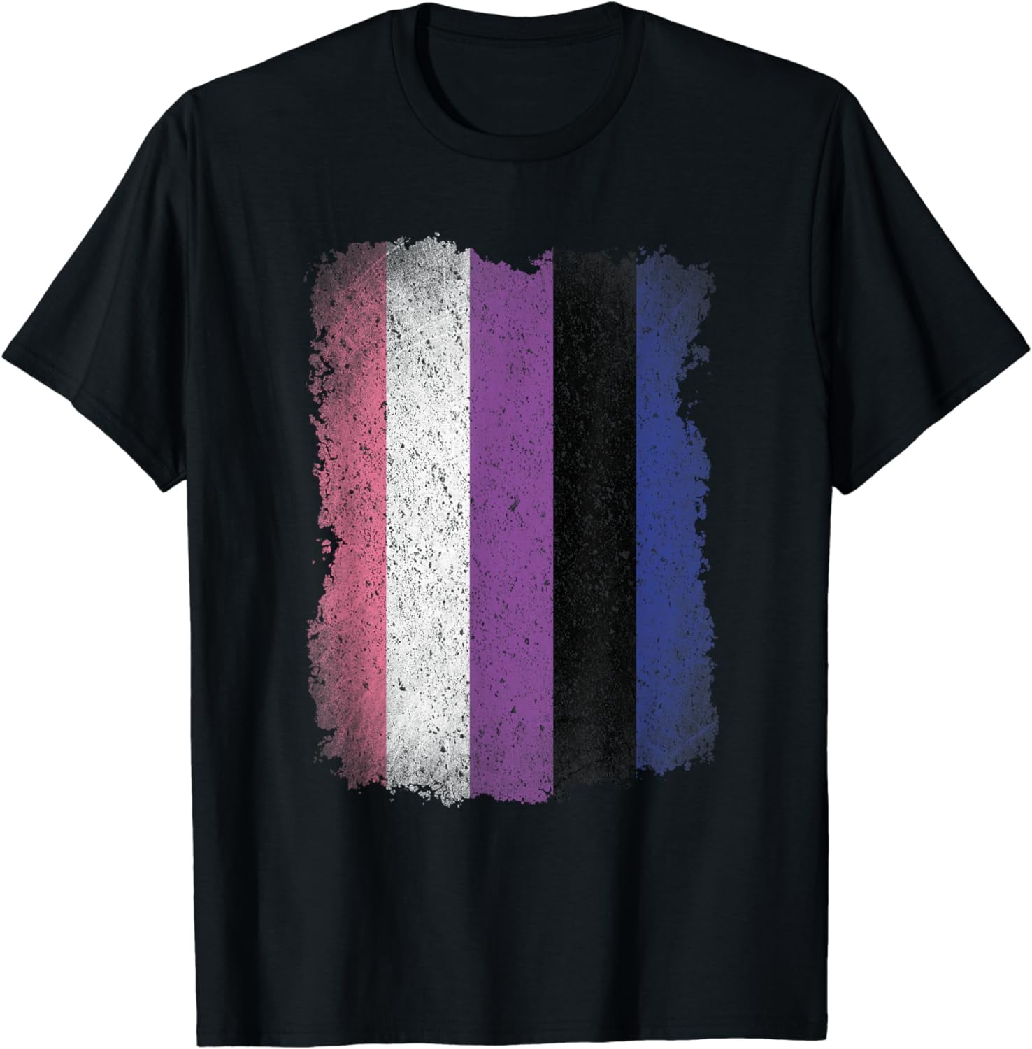 Vintage Genderfluid Pride Flag Shirt T-Shirt - Walmart.com