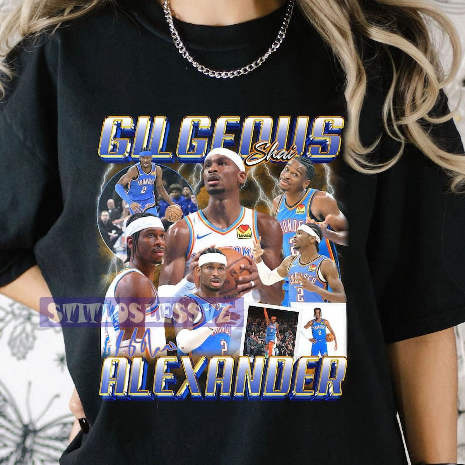 Vintage Gilgeous-Alexander Bootleg Style - Walmart.com