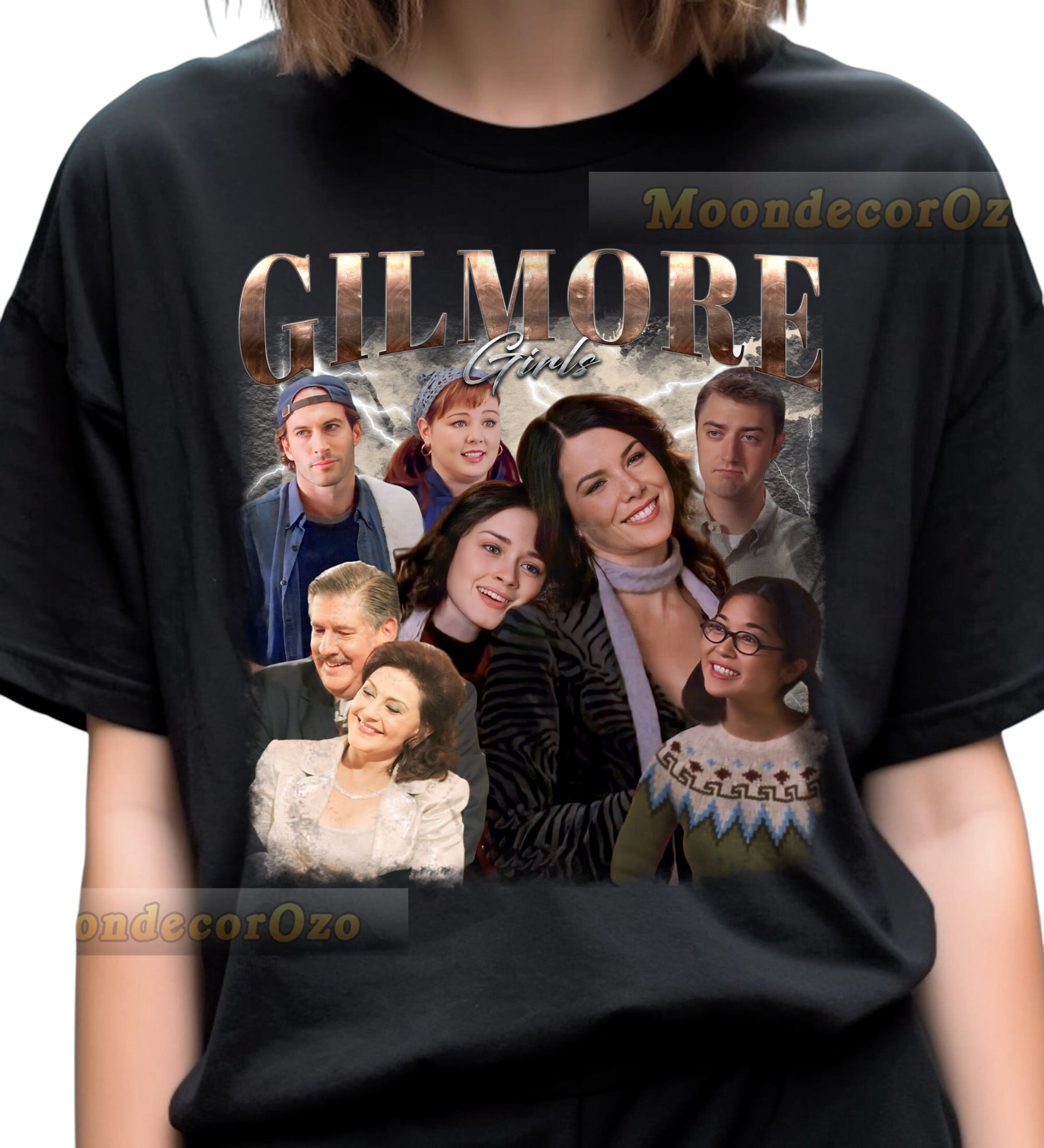Vintage Gilmore Girls Bootleg Rock Style Graphic Unisex T-Shirt for ...