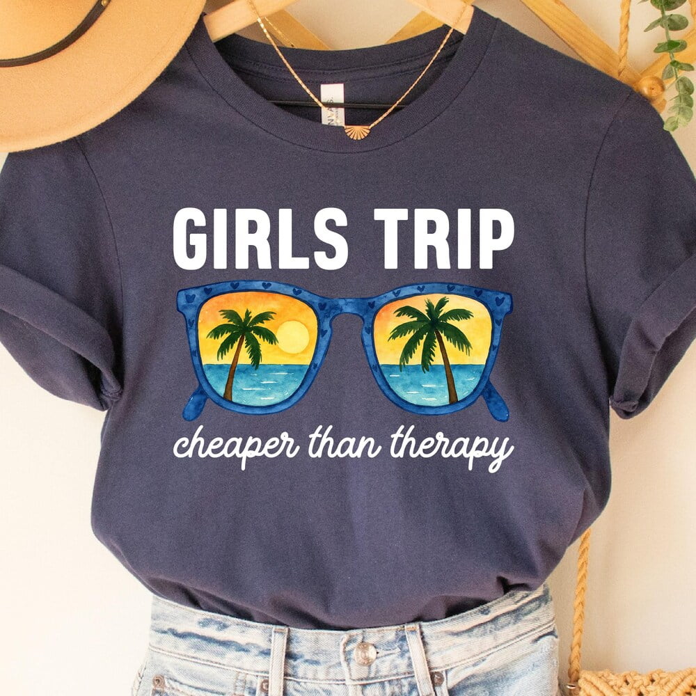 Vintage Girls Night Out Girls Trip Cheaper Than Therapy Besties ...