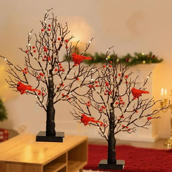 Cardinal Christmas Tree