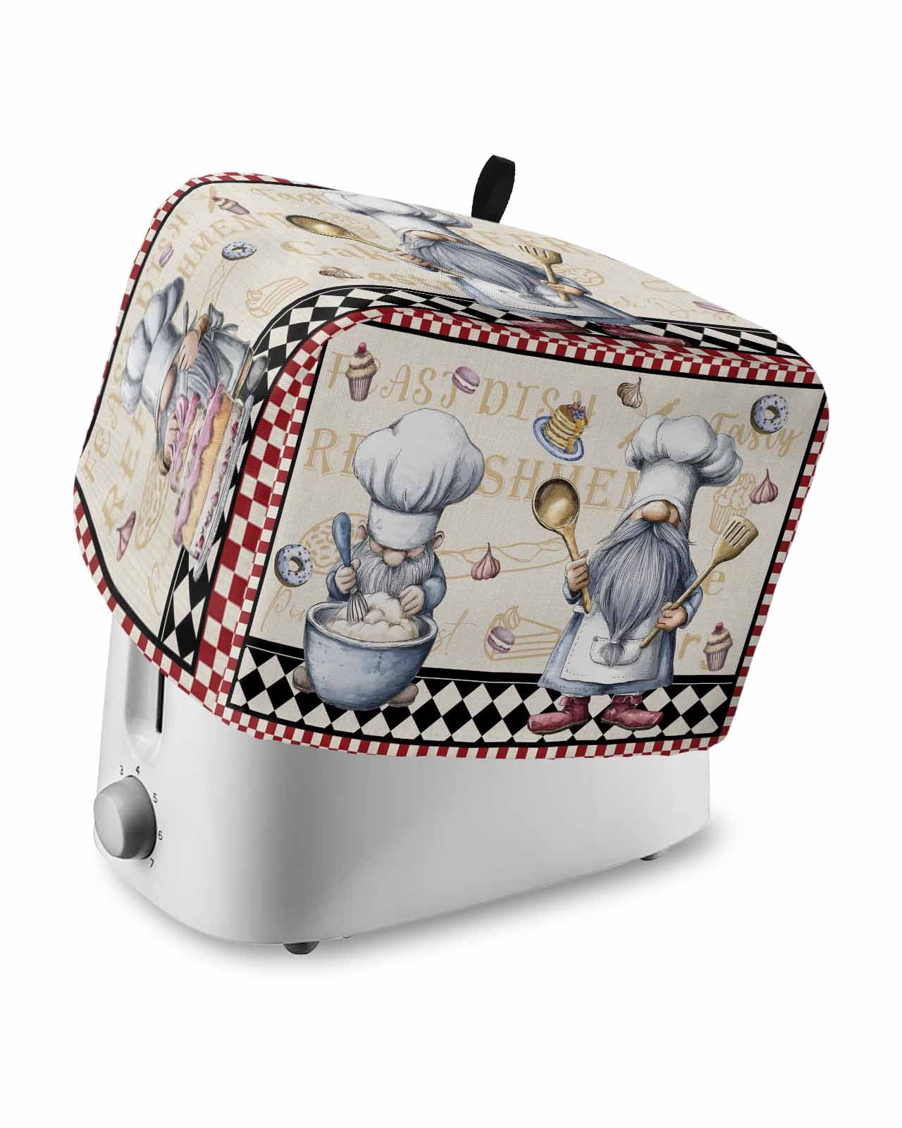 Vintage Gnomes Toaster Cover 2 Slice, Small Kitchen Appliance Covers ...