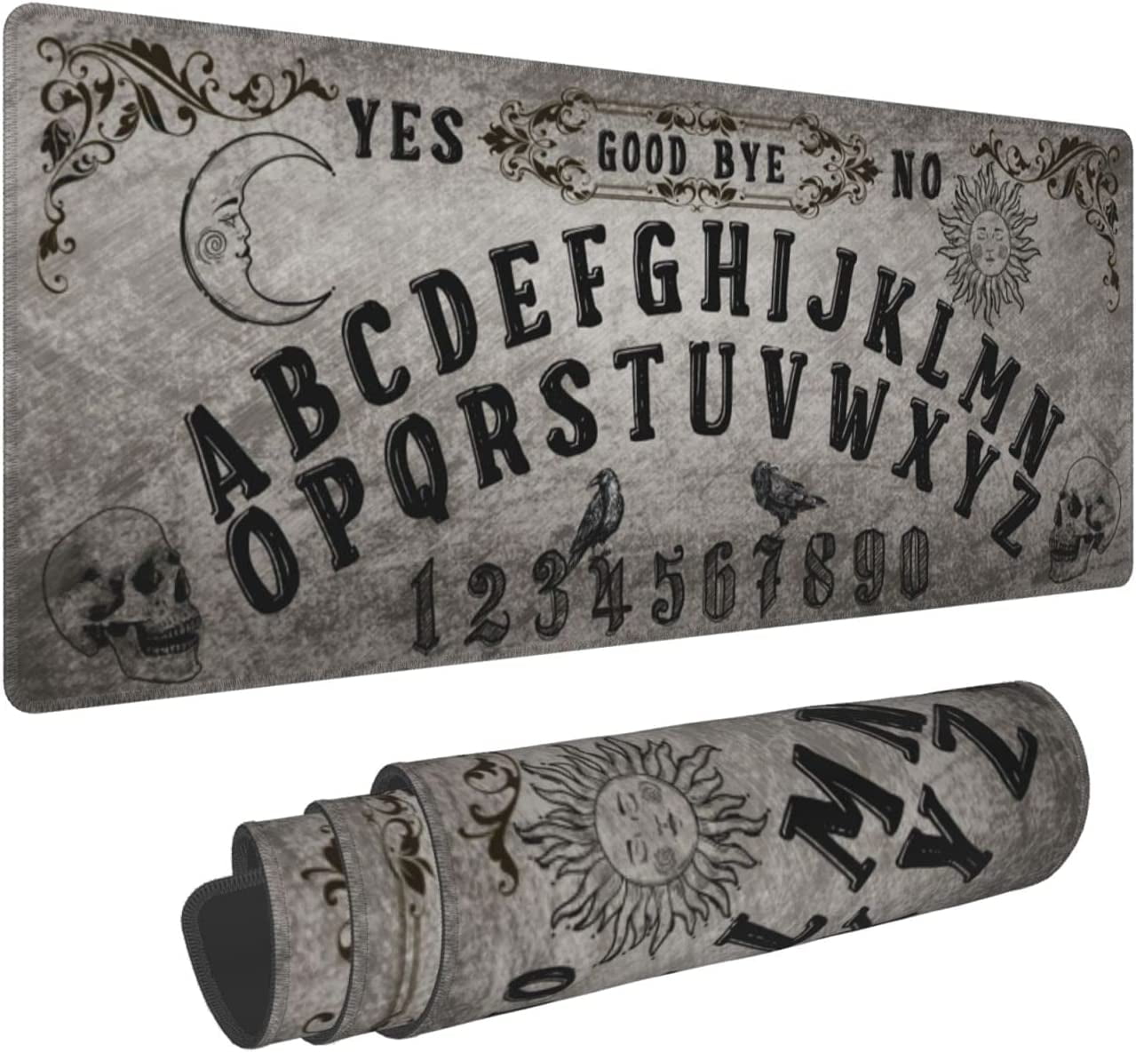 Vintage Goth Gaming Mouse Pad, Long Extended XL Mousepad Desk Pad ...