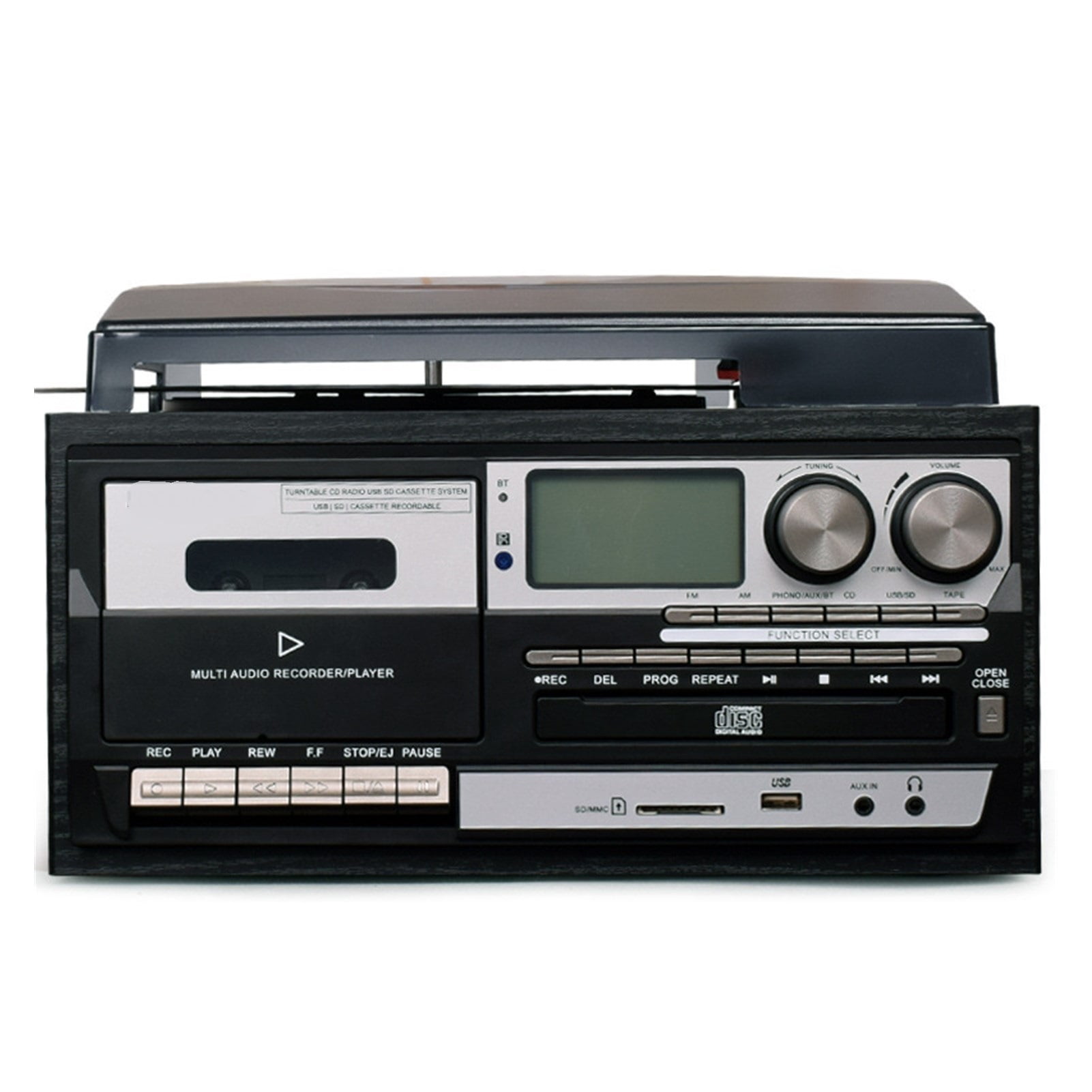 Vintage Gramophone Retro Vinyl Record Turntable Player Phonograph CD ...