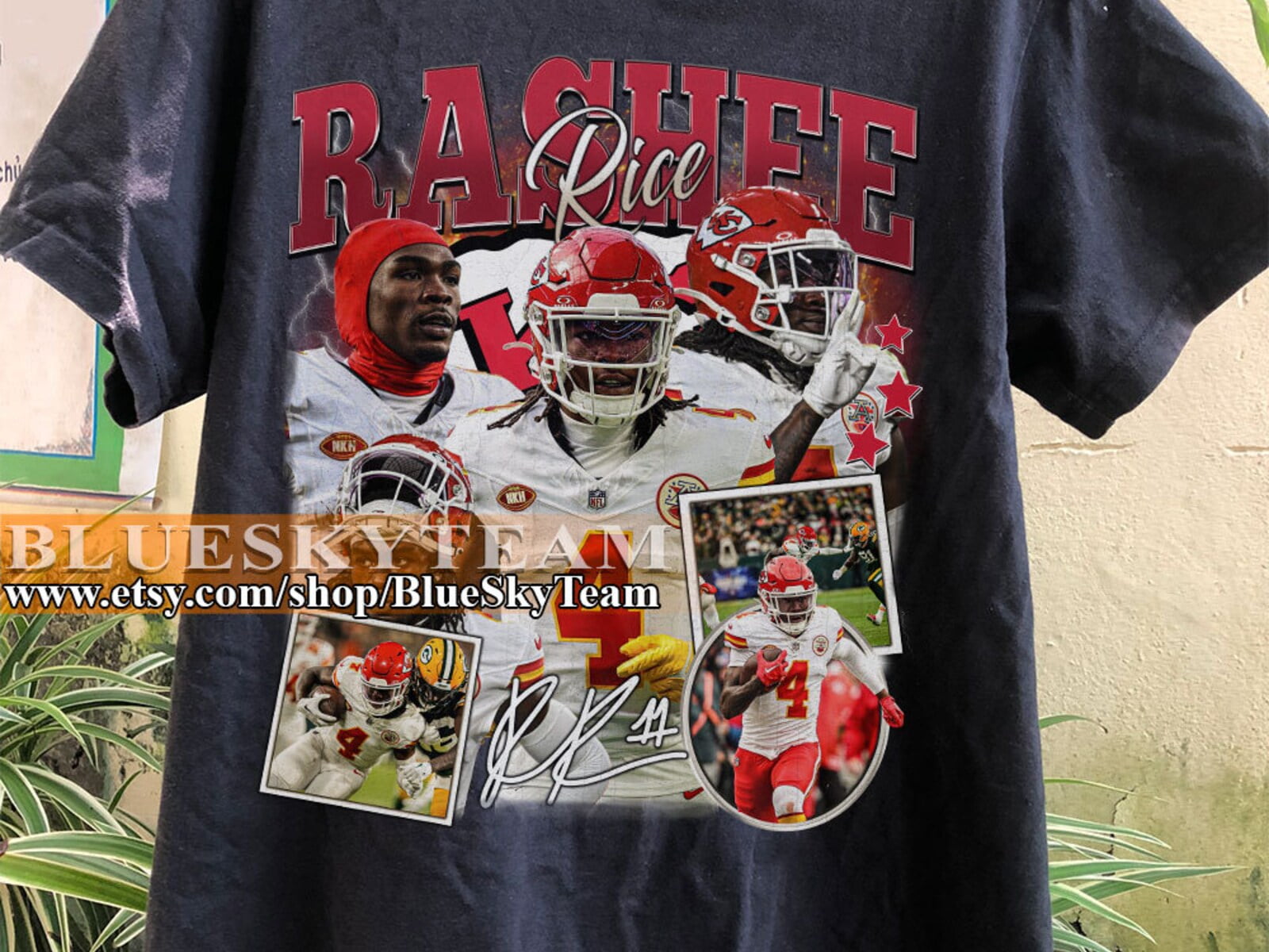 Vintage Graphic Style Rashee Rice T-Shirt, Rashee Rice shirt, Vintage ...