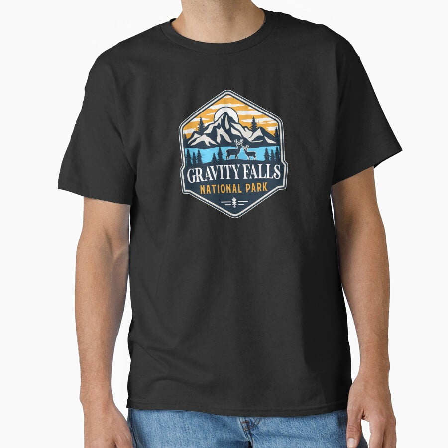 Vintage Gravity Falls National Park Classic T-Shirt T-Shirt - Perfect T ...