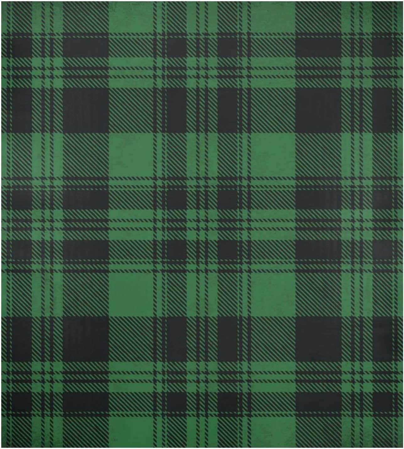Vintage Green and Black Plaid Classial Buffalo Check Dishwasher Magnet ...