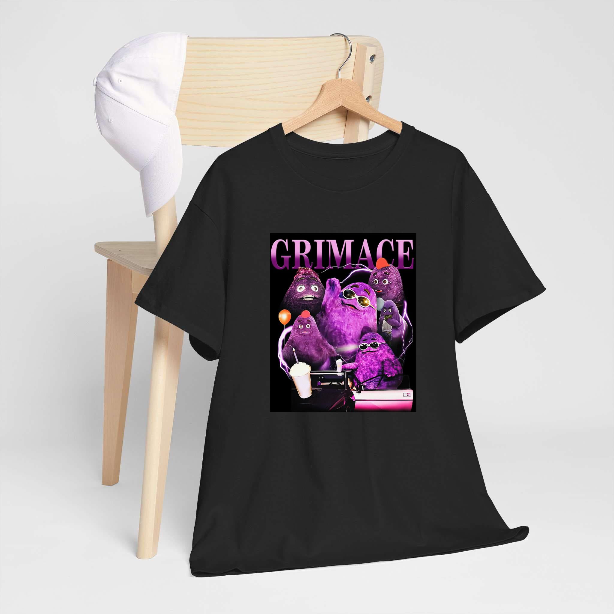 Vintage Grimace T Shirt Mcdonalds Best Grimace Merch Grimace Birthday ...