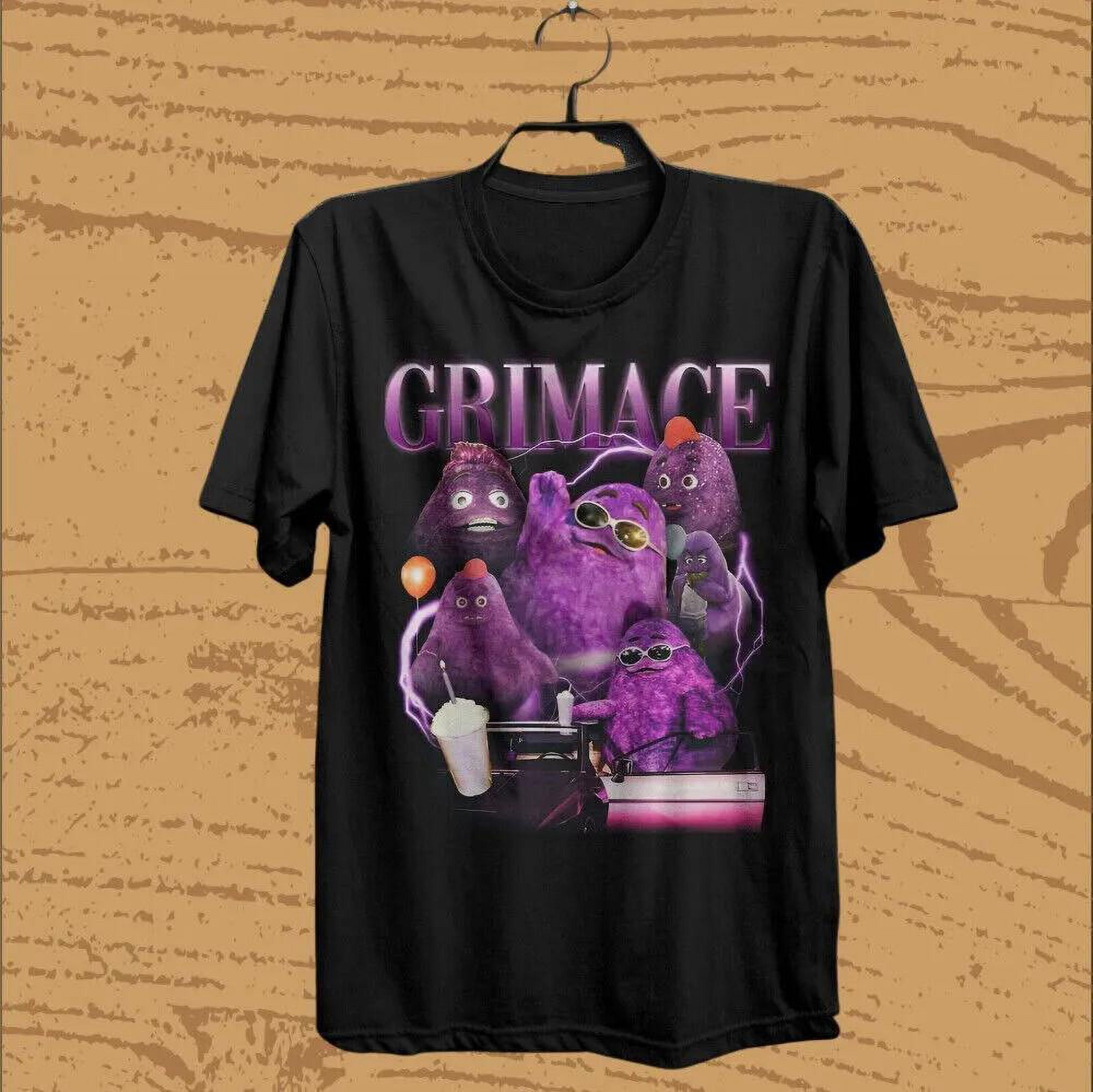 Vintage Grimace T Shirt Mcdonalds Best Grimace Merch Grimace Birthday ...
