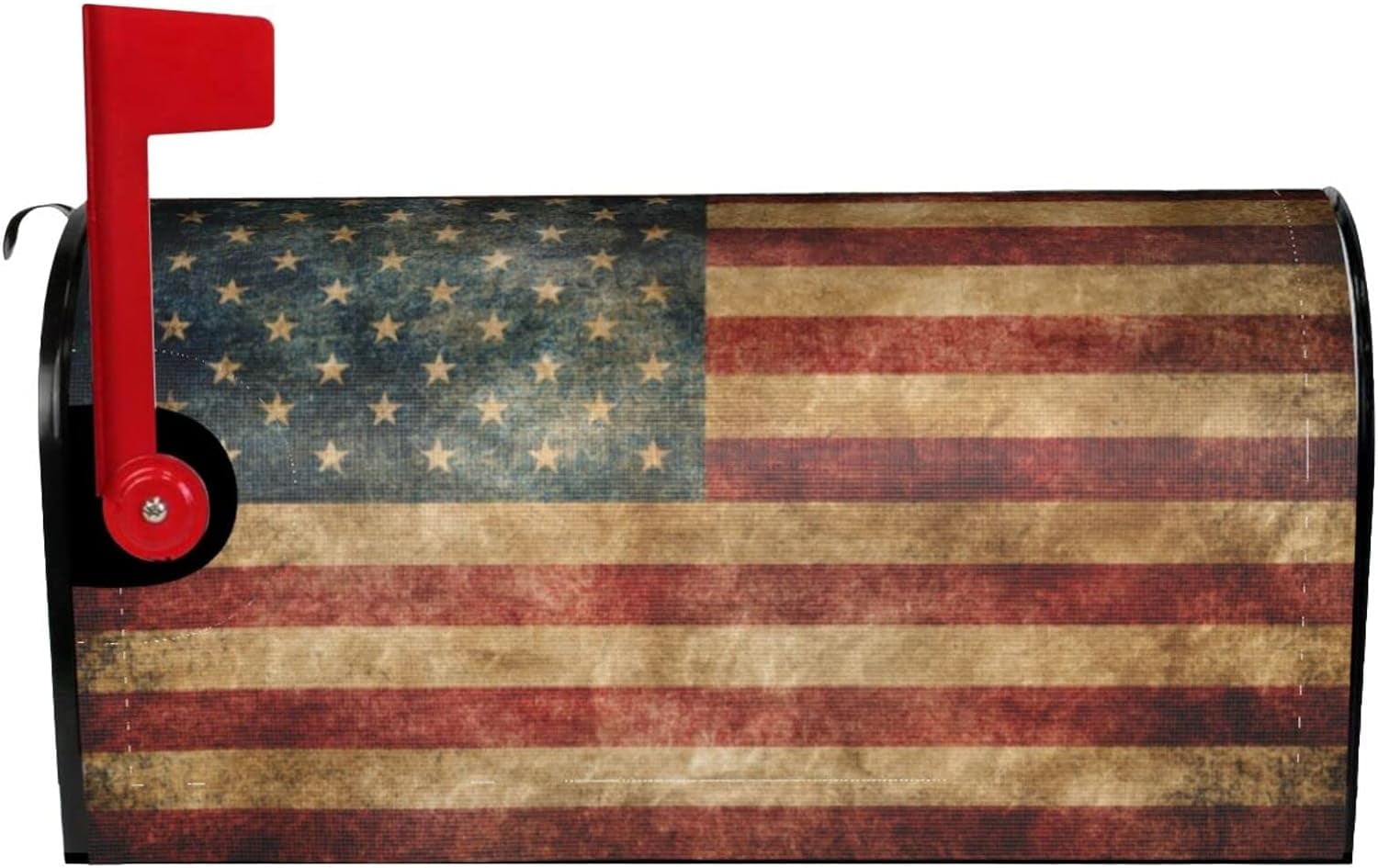 Vintage Grunge American USA Flag Mailbox Covers Magnetic Large Size 25. ...