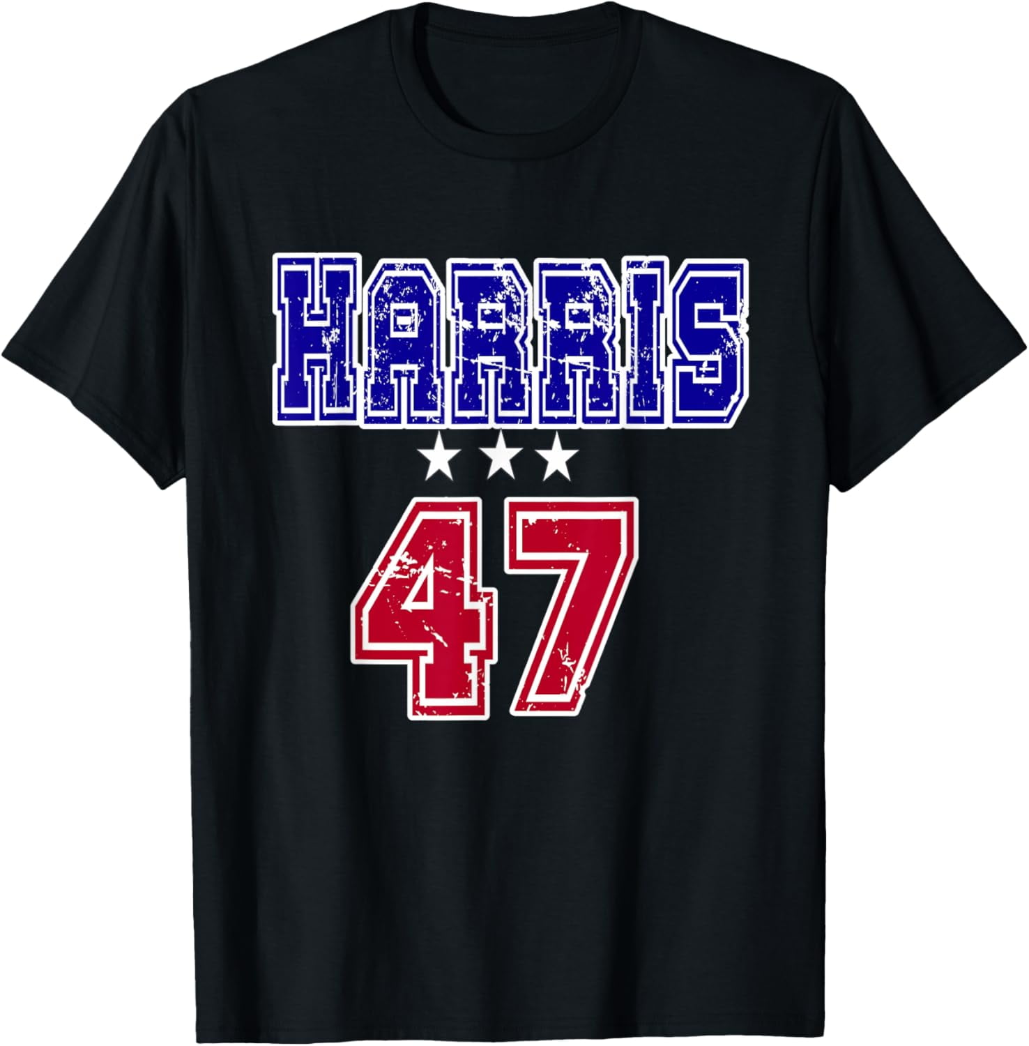 Vintage Grunge Kamala Harris 2024 For President Number 47 Funny ...