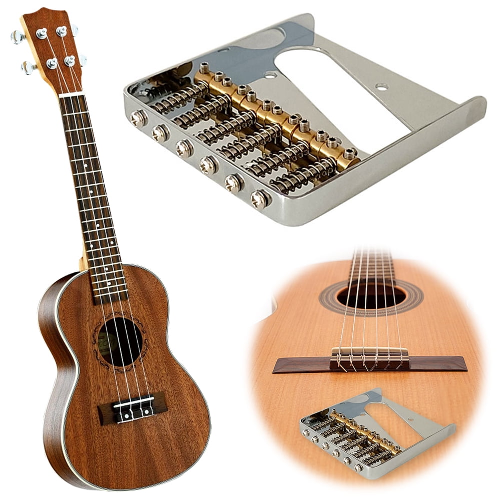 Vintage Guitar Bridge with Screws Electric Guitar Bridge 6 Strings ...