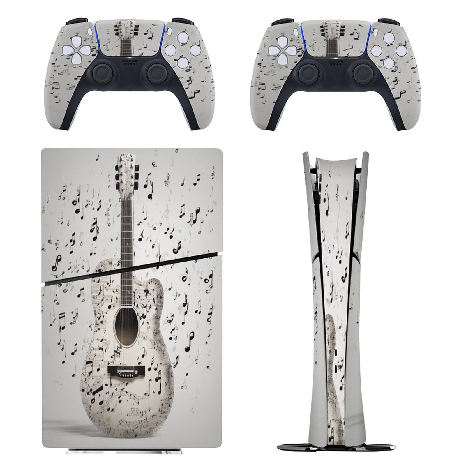 Vintage Guitar With Wings PS5/PS5 Pro/PS5 Slim Digital Disc Skin ...