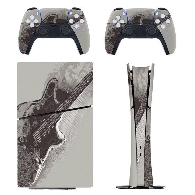 Vintage Guitar With Wings PS5/PS5 Pro/PS5 Slim Digital Disc Skin ...