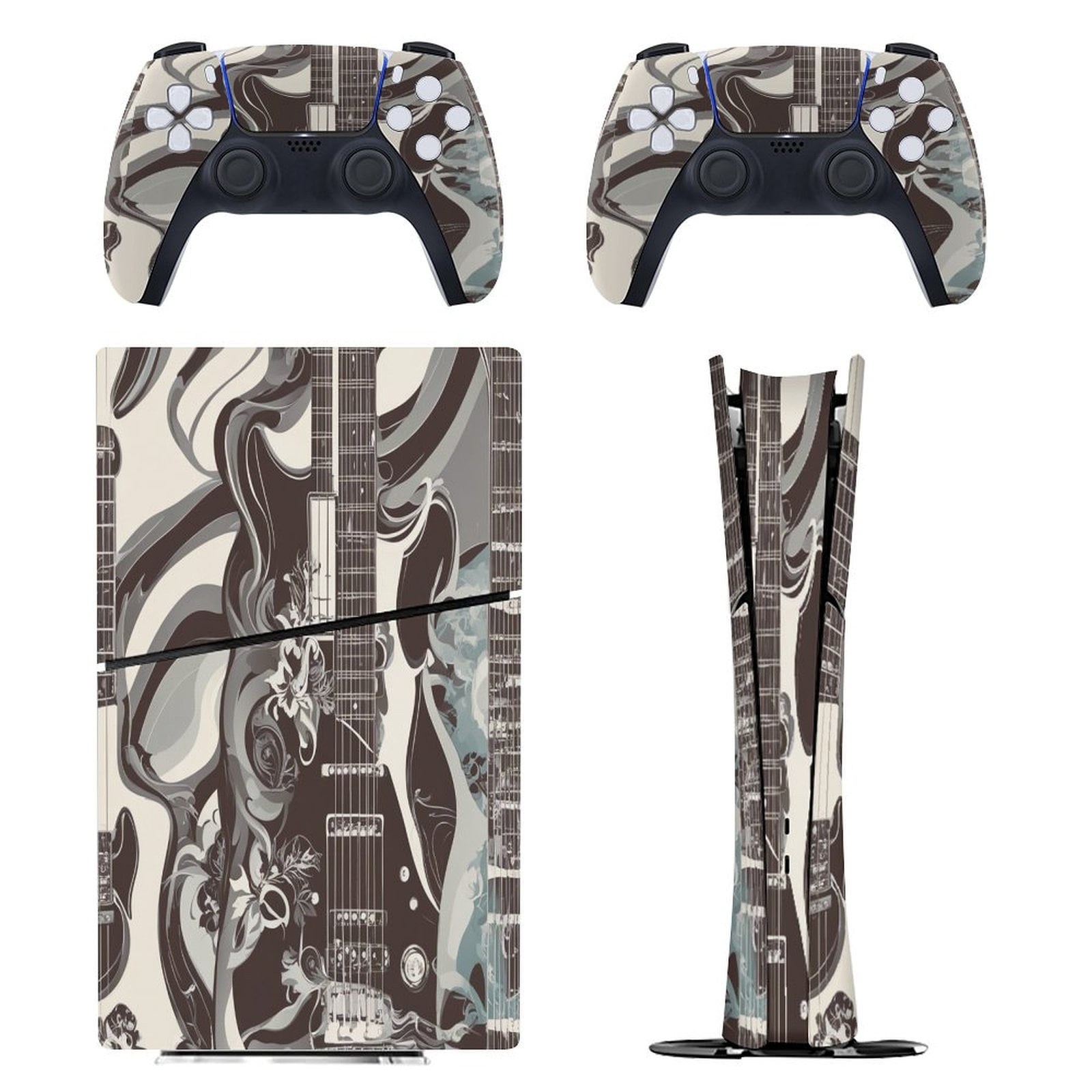 Vintage Guitar With Wings PS5/PS5 Pro/PS5 Slim Digital Disc Skin ...