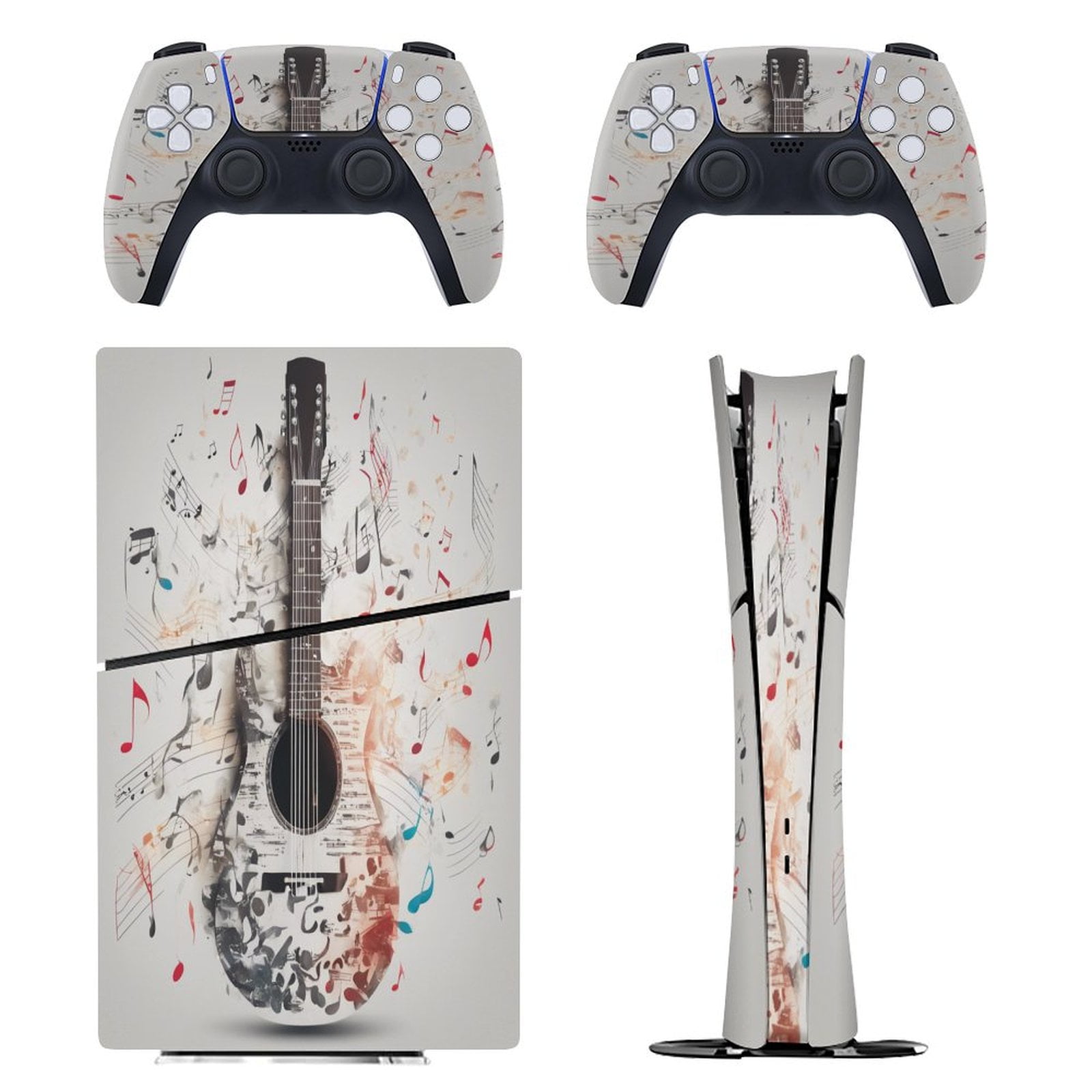 Vintage Guitar With Wings PS5/PS5 Pro/PS5 Slim Digital Disc Skin ...