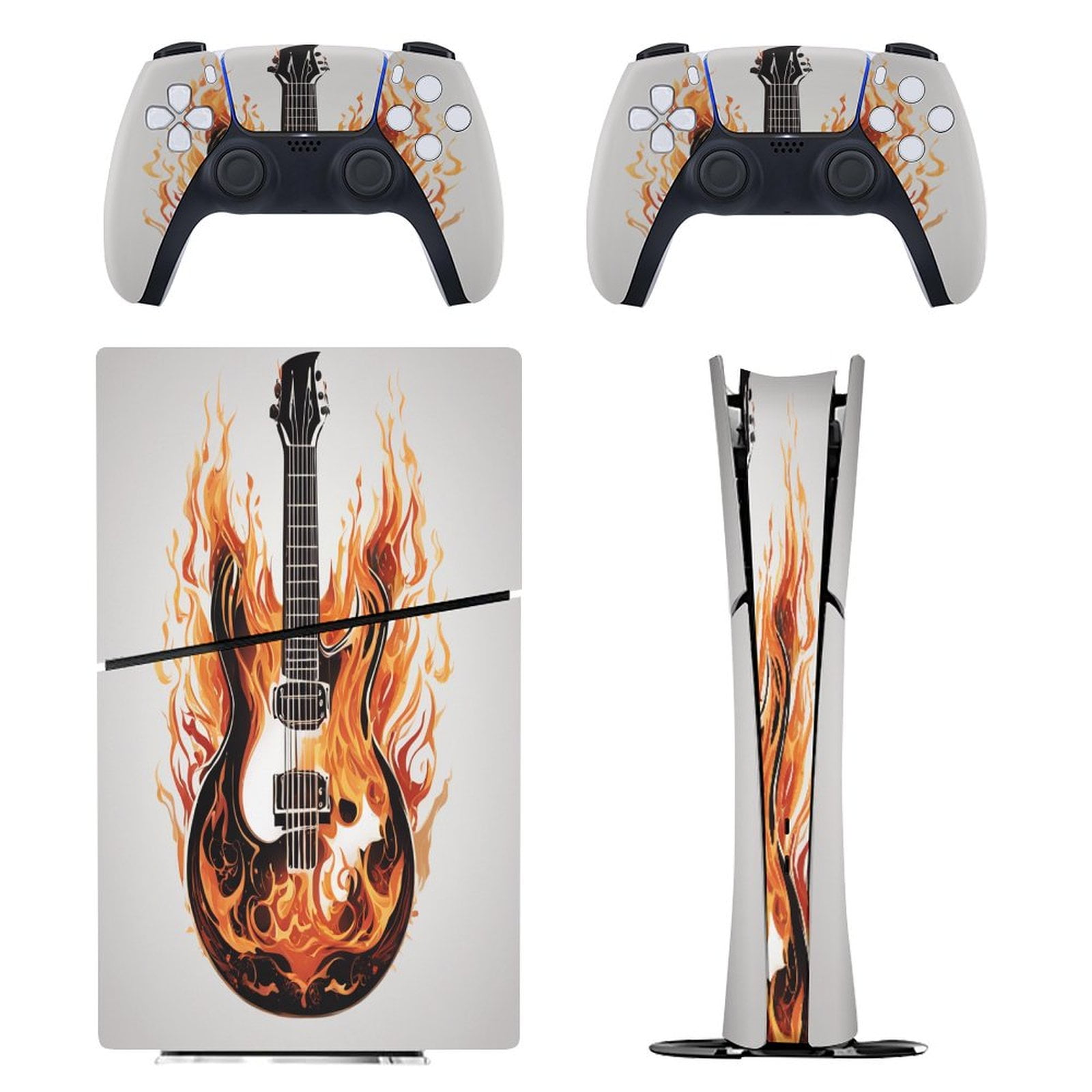 Vintage Guitar With Wings PS5/PS5 Pro/PS5 Slim Digital Disc Skin ...