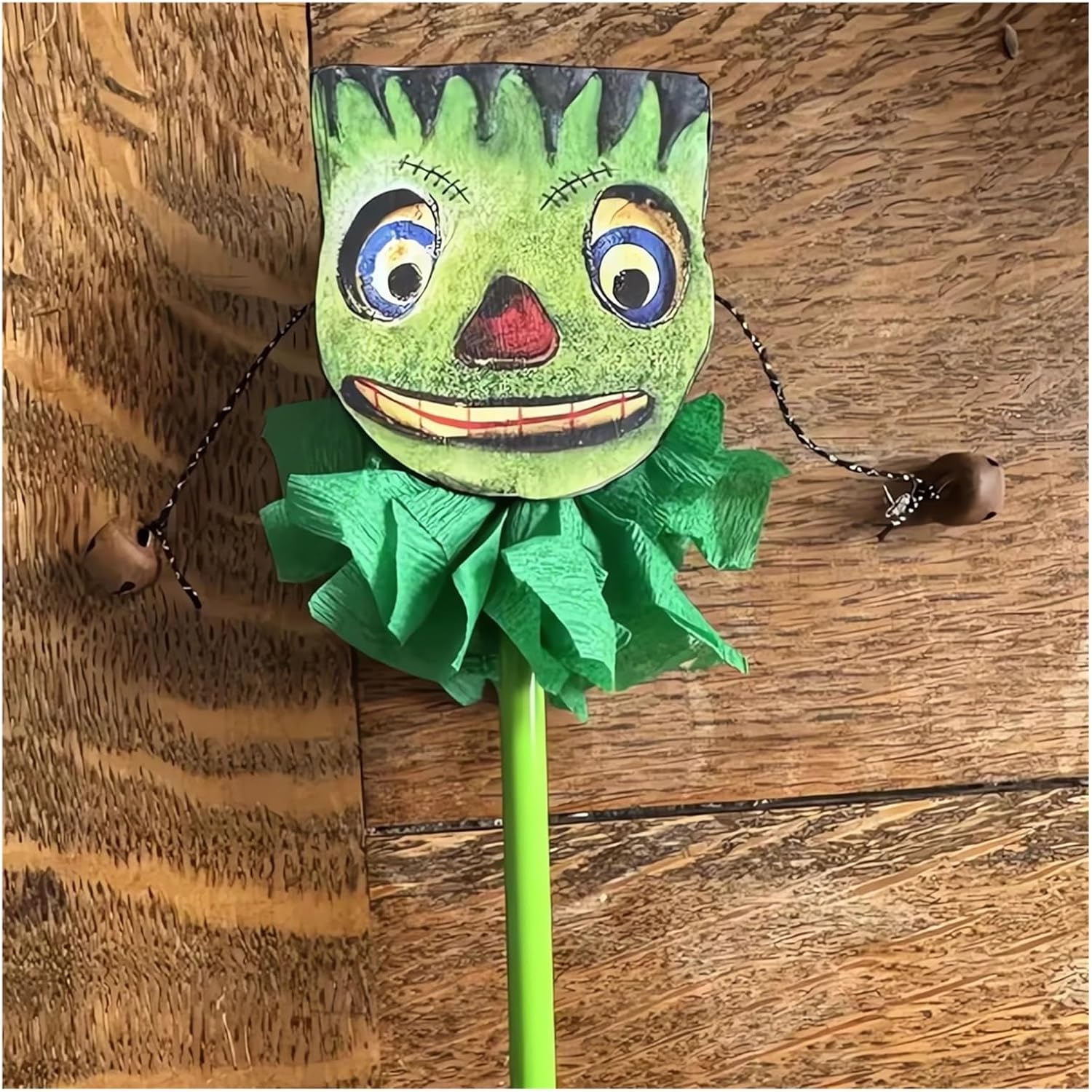 Vintage Halloween Noise Maker Hand Drum 2025 Spooky Character Party ...