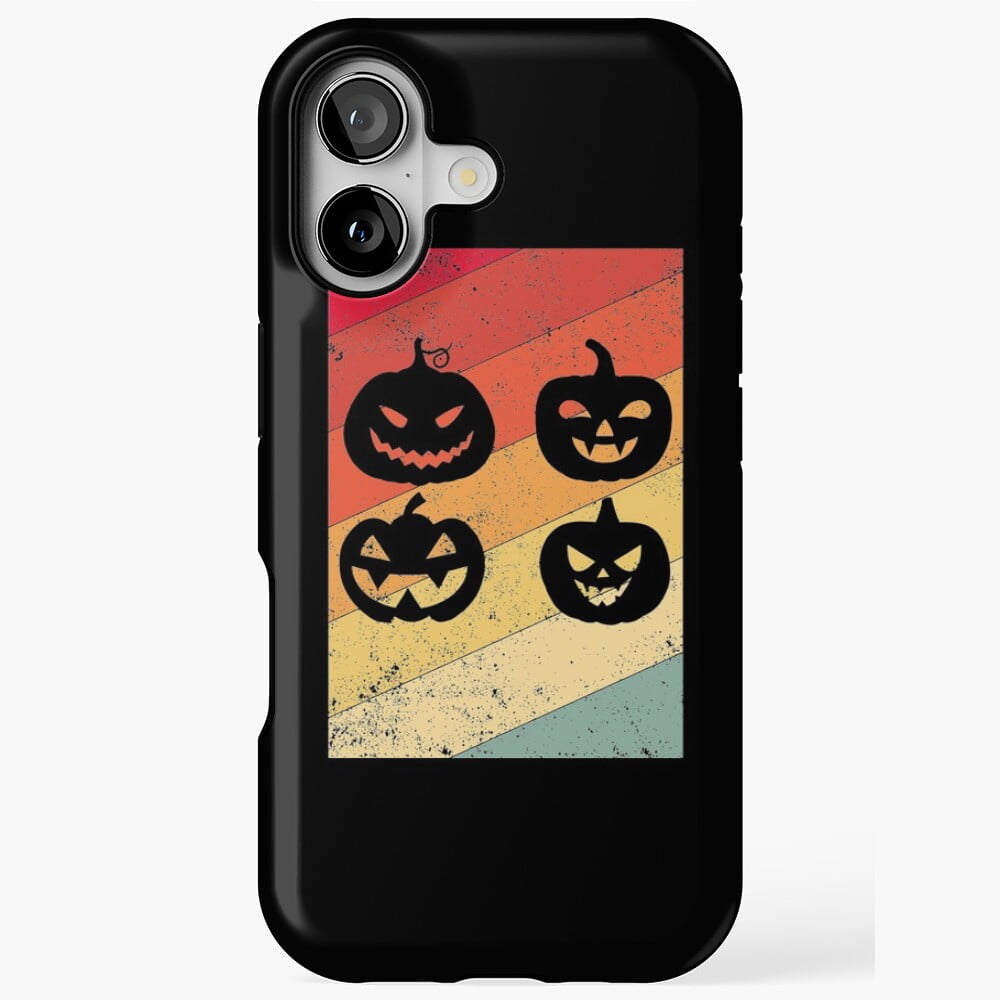 Vintage Halloween Pumpkin Funny Retro Gift Compatible Phone Case for ...