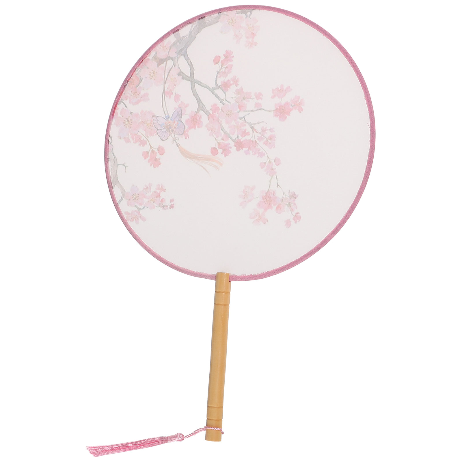 Vintage Hand Fan Chinese Style Dance Hand Fan Simulate Flower and Bird ...