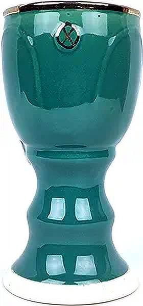 Vintage Handmade Blue Wine Goblet Hand-Thrown Hand-Glazed 7 inches Tall ...