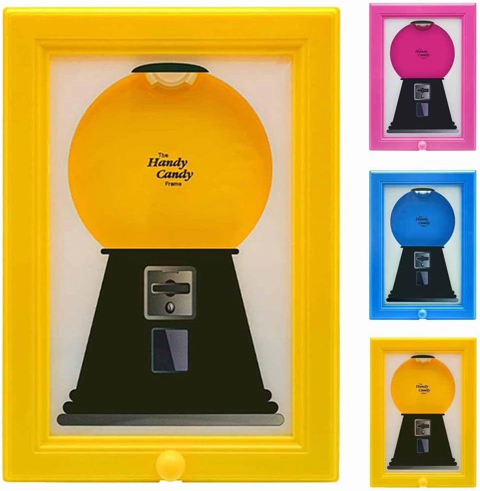 Vintage Handy Candy Frame – Hanging or Tabletop Mini Gumball Machine ...