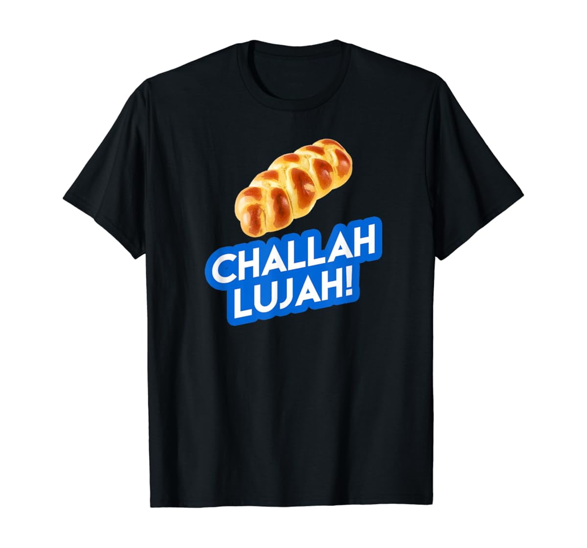 Vintage Hanukah Humor, Challah-Lujah, Hallelujah Funny Jewish Meme T ...