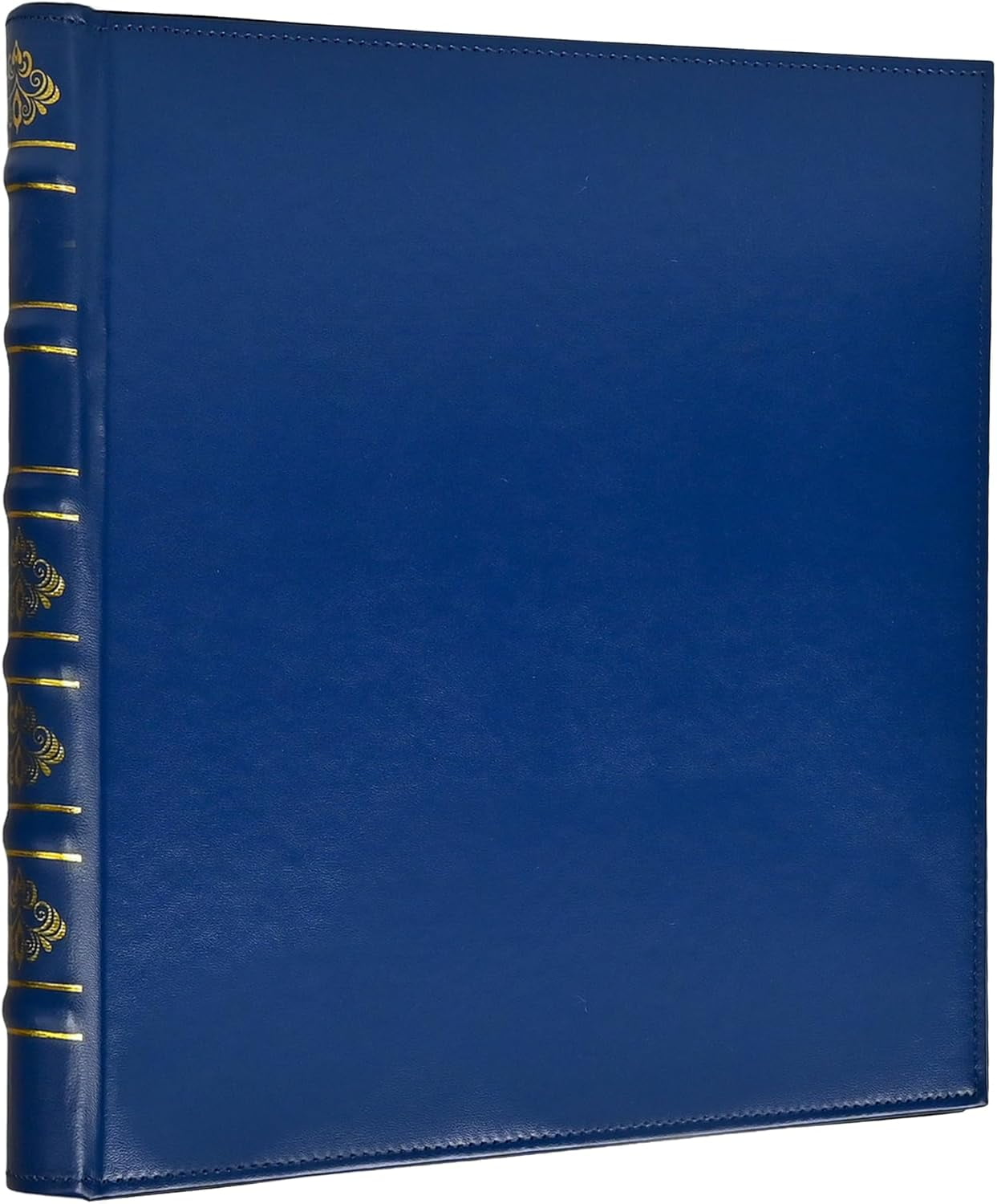 Vintage Hardback 3 Ring Binder 1 Inch, Professional Leather Binder 3 ...