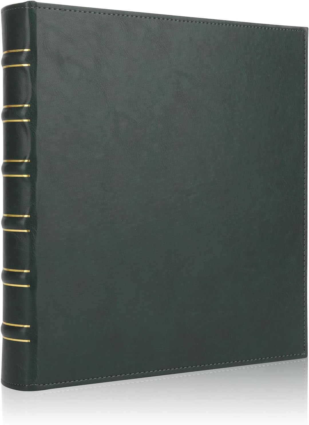 Vintage Hardback 3 Ring Binder 1 Inch, Professional Leather Binder 3 ...