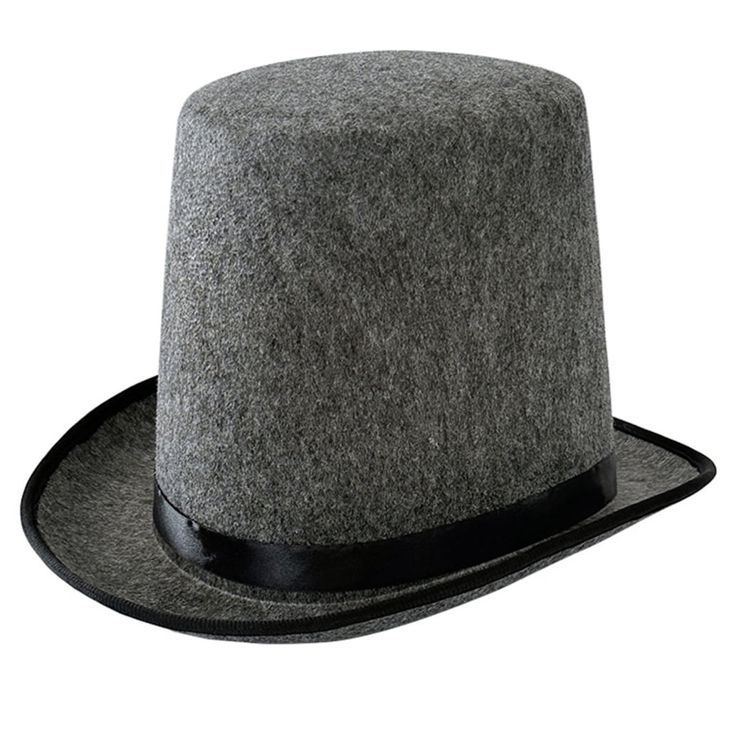 Vintage Hat Fedora Top Hat Solid Color for Outdoor Gatherings ...