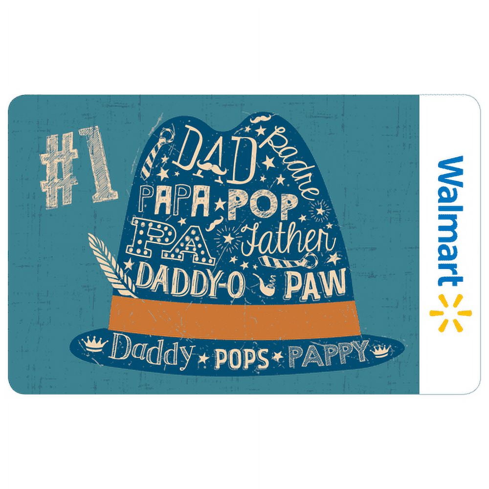 Vintage Hat Walmart Gift Card - Walmart.com