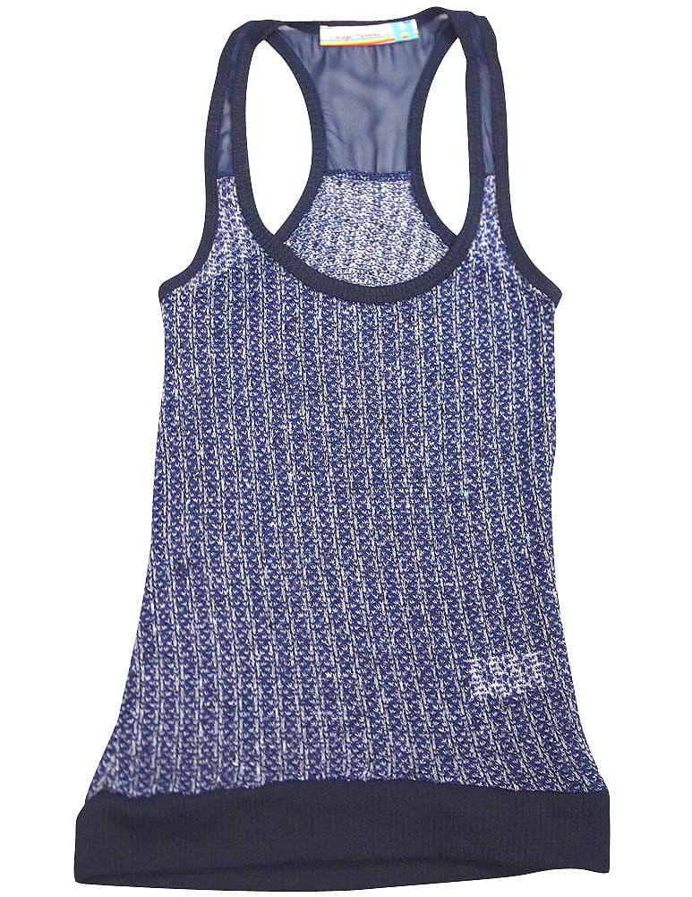 Vintage Havana - Big Girls' Knit Tank Top 32018-14 (navy) - Walmart.com