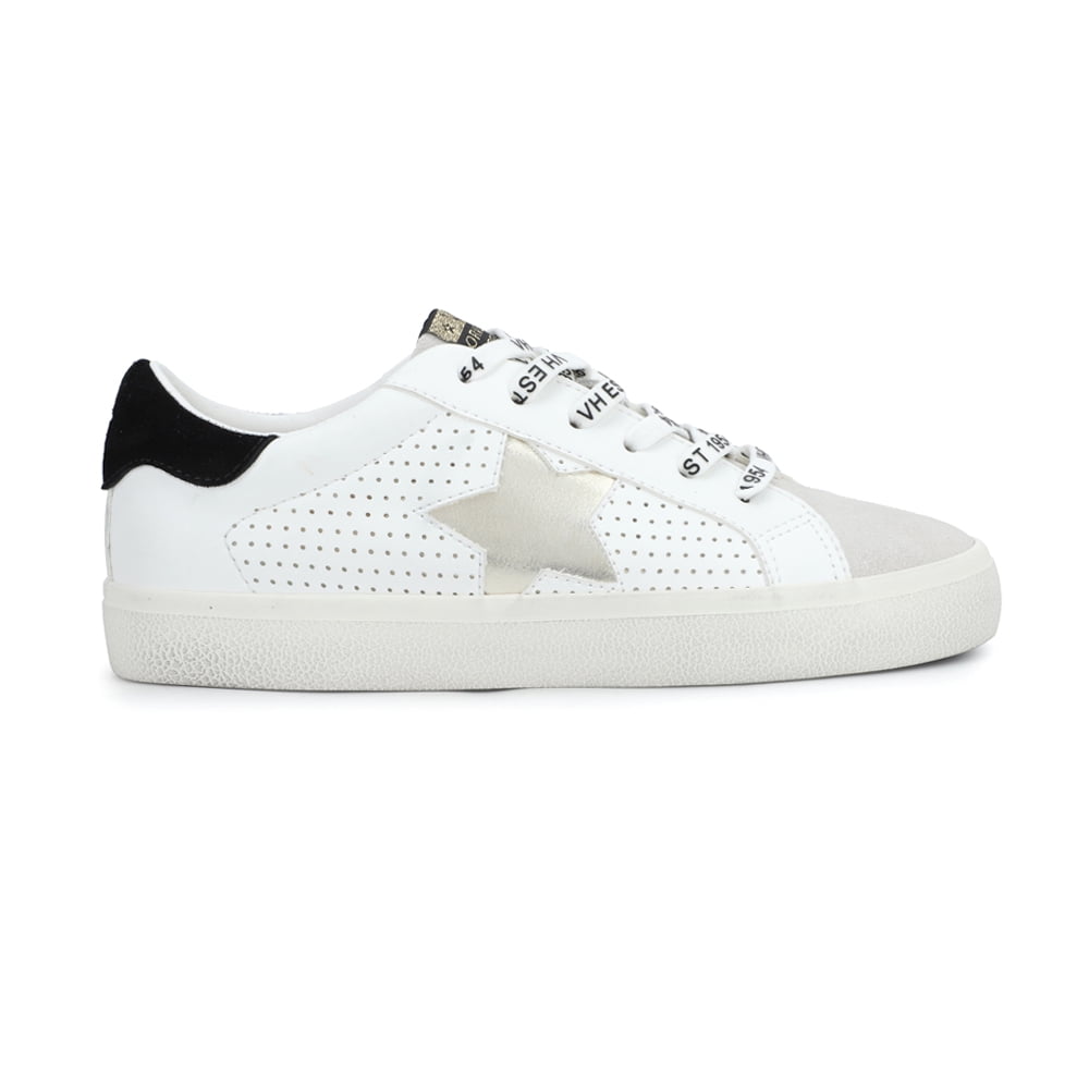 Vintage Havana Womens Gadol Perforated Metallic Slip On Athletic ...