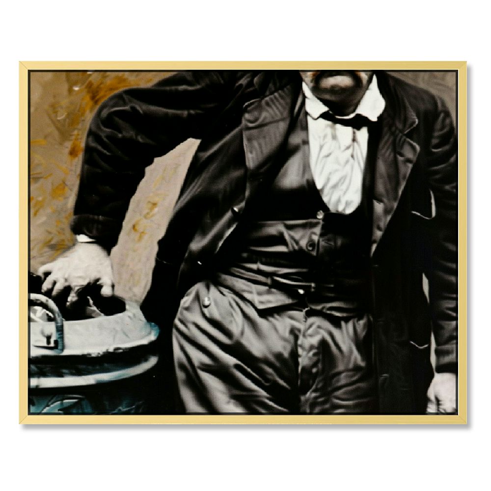 Vintage Headless Magician Poster - Retro Circus Magician Print - Gothic ...