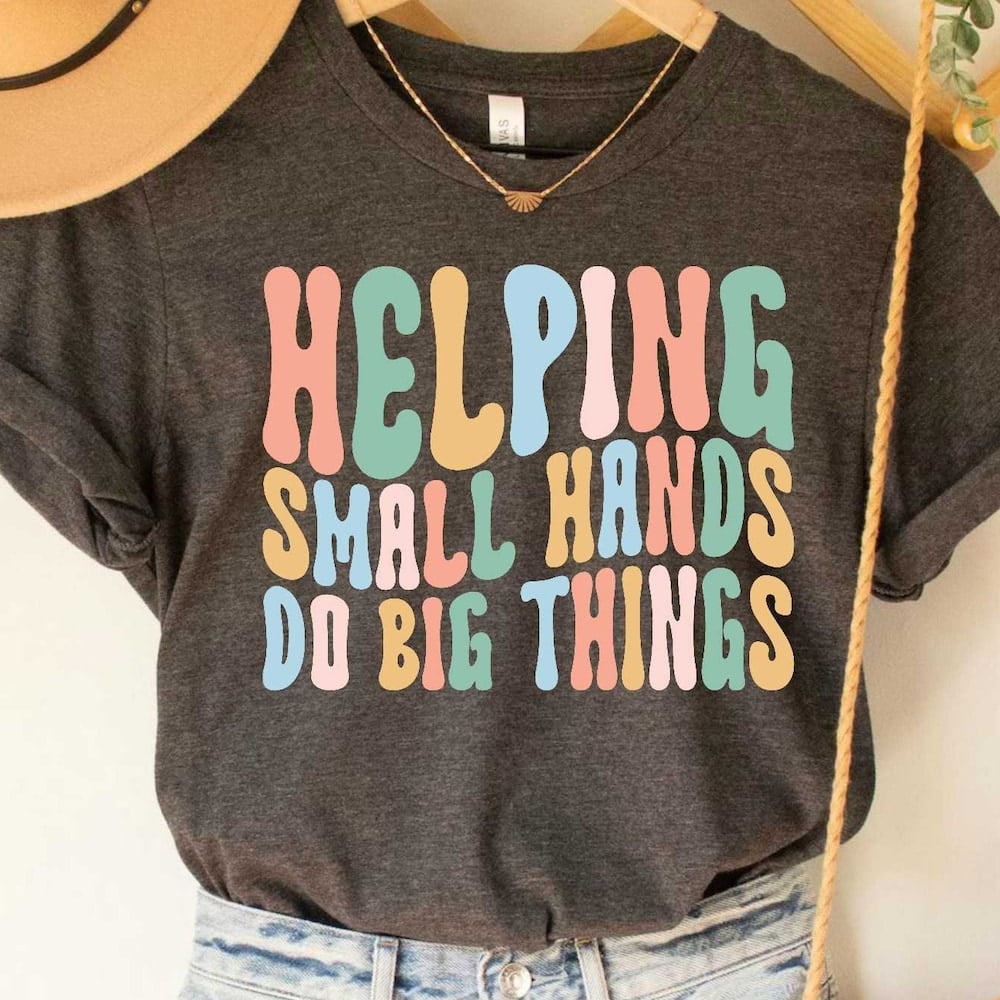Vintage Helping Small Hands Do Big Things, Occupational Therapy, Ot ...