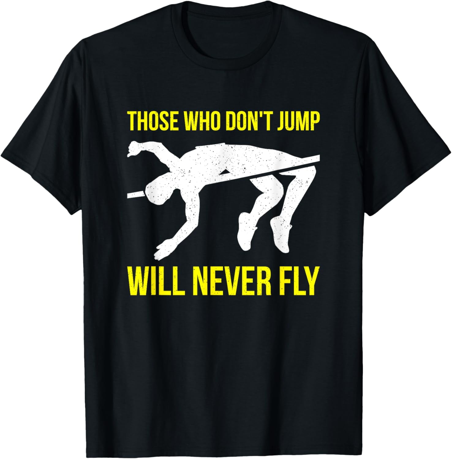 Vintage High Jumping Retro Sports Track And Field High Jump T-Shirt ...