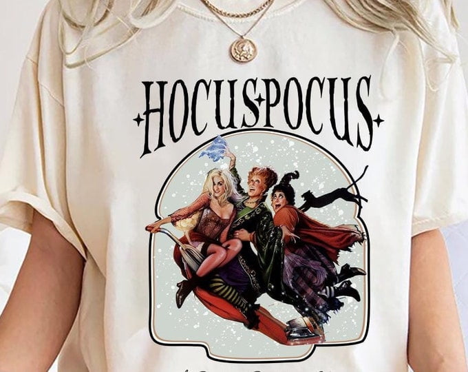 Vintage Hocus Pocus Sweatshirt, Hocus Pocus Shirt, Sanderson Sisters ...
