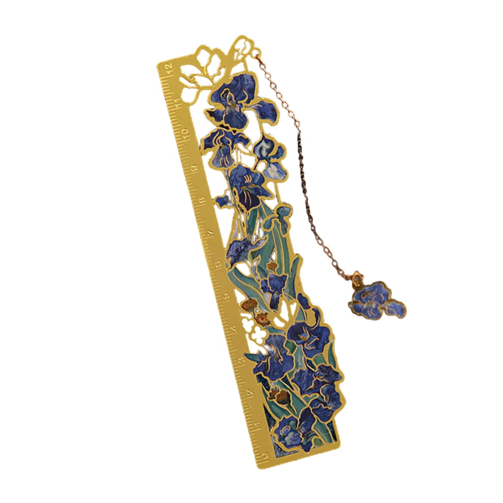 Vintage Hollow Bookmarks with Chain Metal Bookmarks for Teacher Book ...