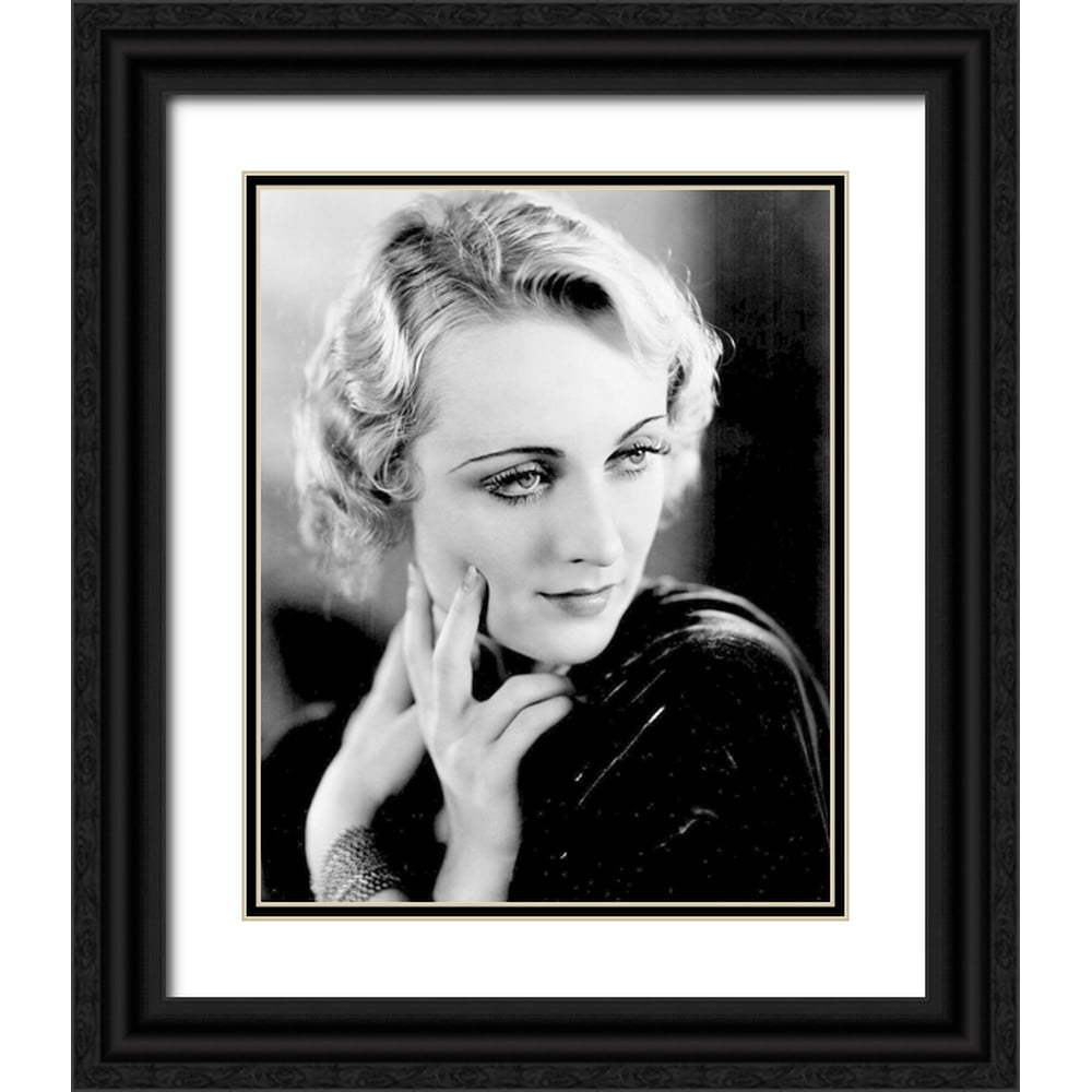 Vintage Hollywood Archive 12x14 Black Ornate Wood Framed with Double Matting Museum Art Print ...