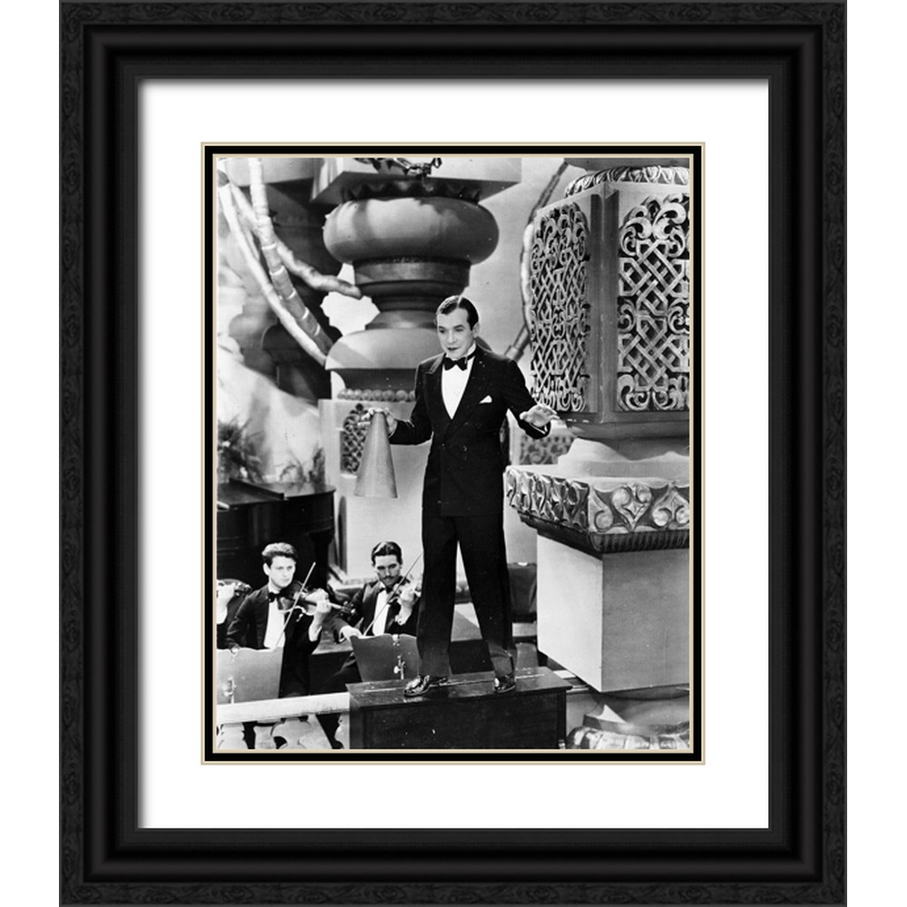 Vintage Hollywood Archive 12x14 Black Ornate Wood Framed with Double ...